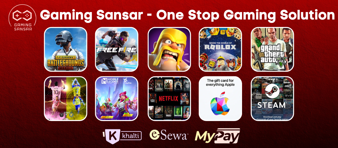 Gaming Sansar - Nepal's Top Choice for In-game Items